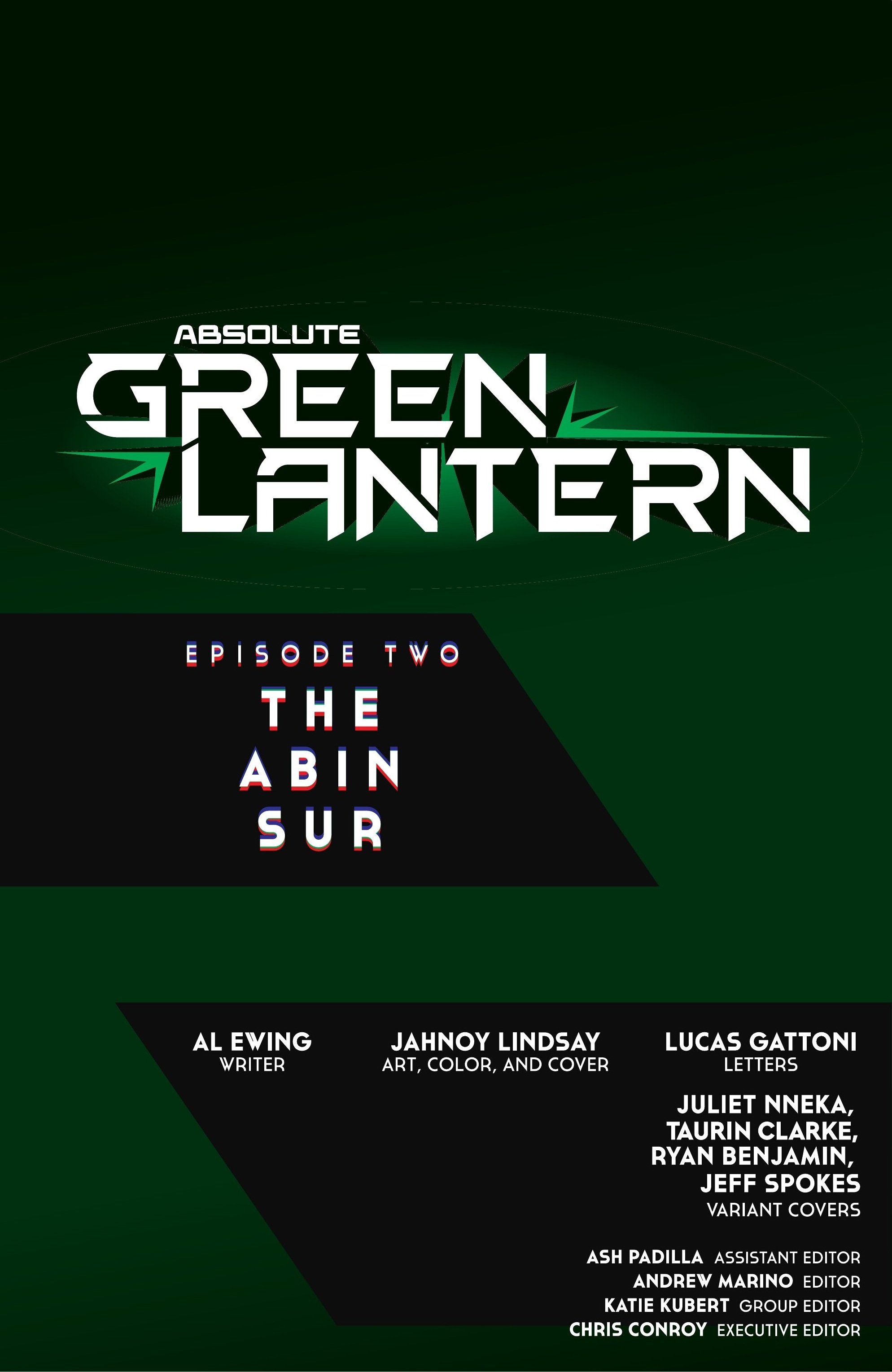 Absolute Green Lantern (2025-) Chapter 2 - Page 1