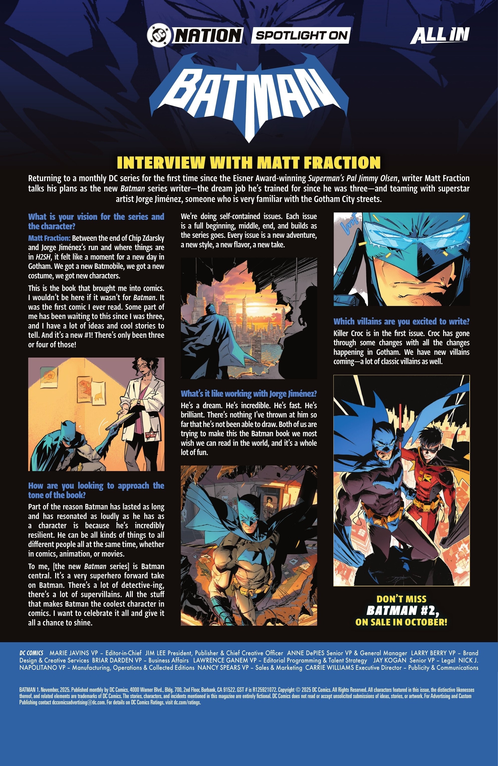 Batman (2025-) Chapter 1 - Page 1