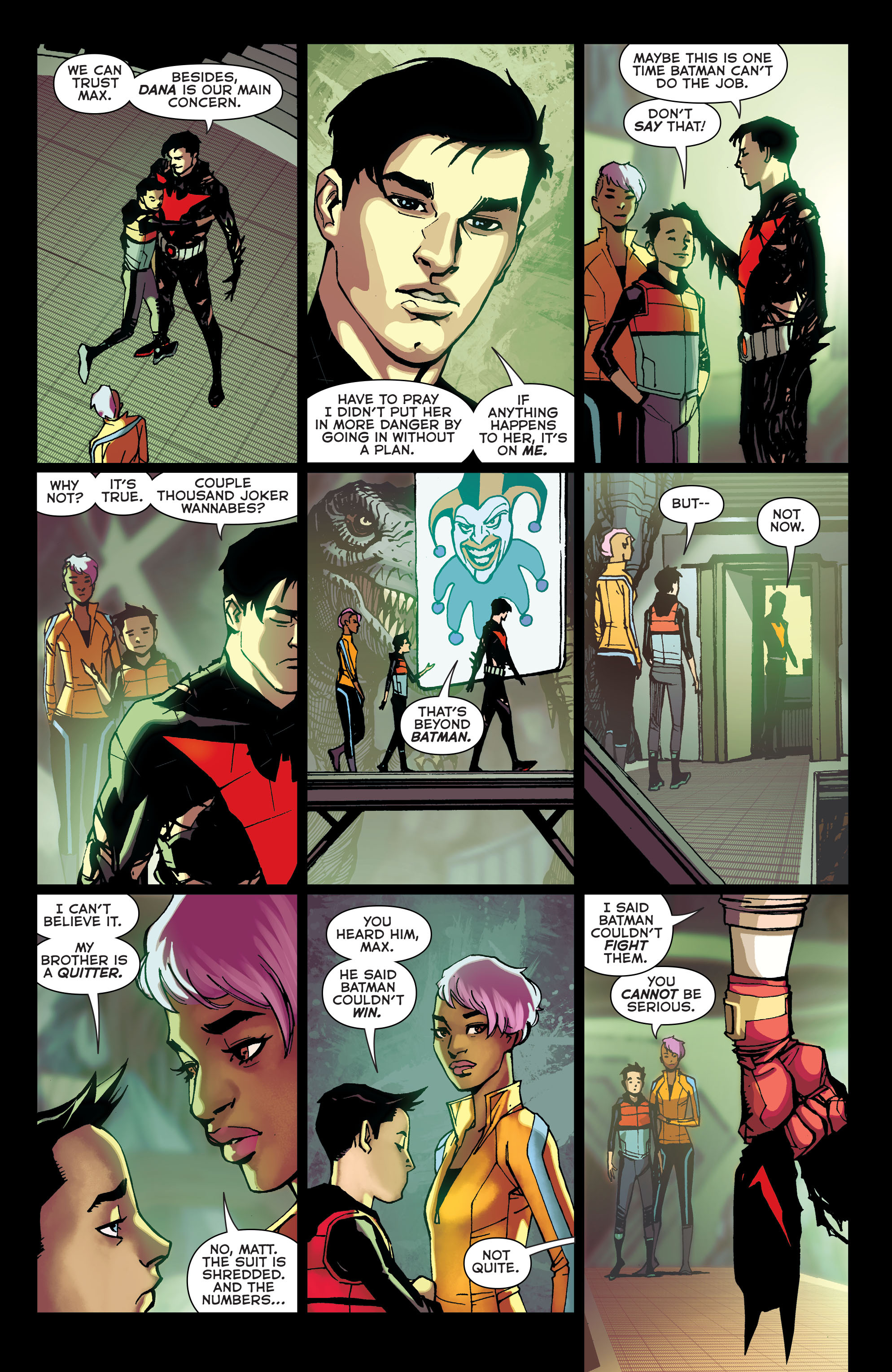 Batman Beyond (2016-) Chapter 1 - Page 1 Batman Beyond (2016-) Chapter 1 - Page 1