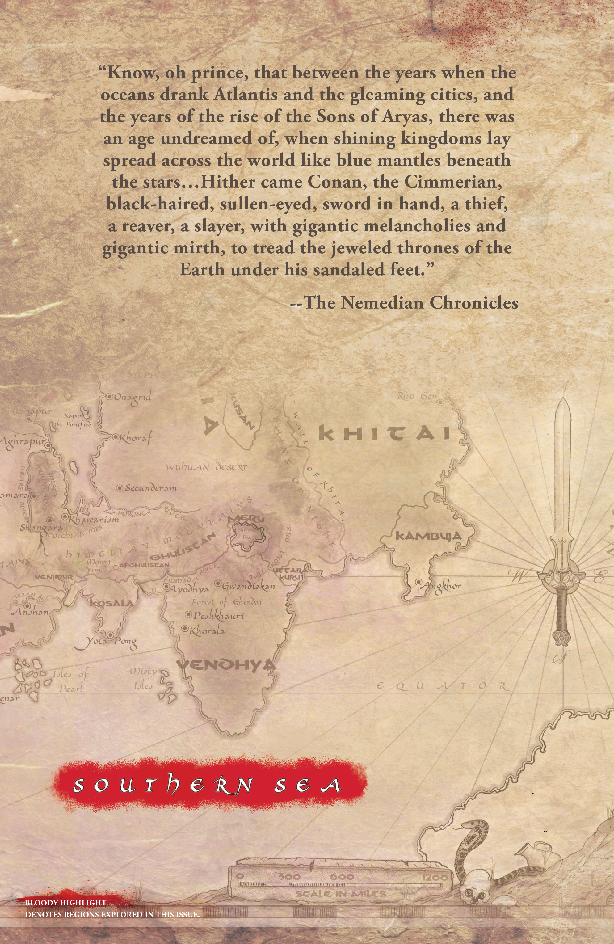 Conan The Barbarian Map