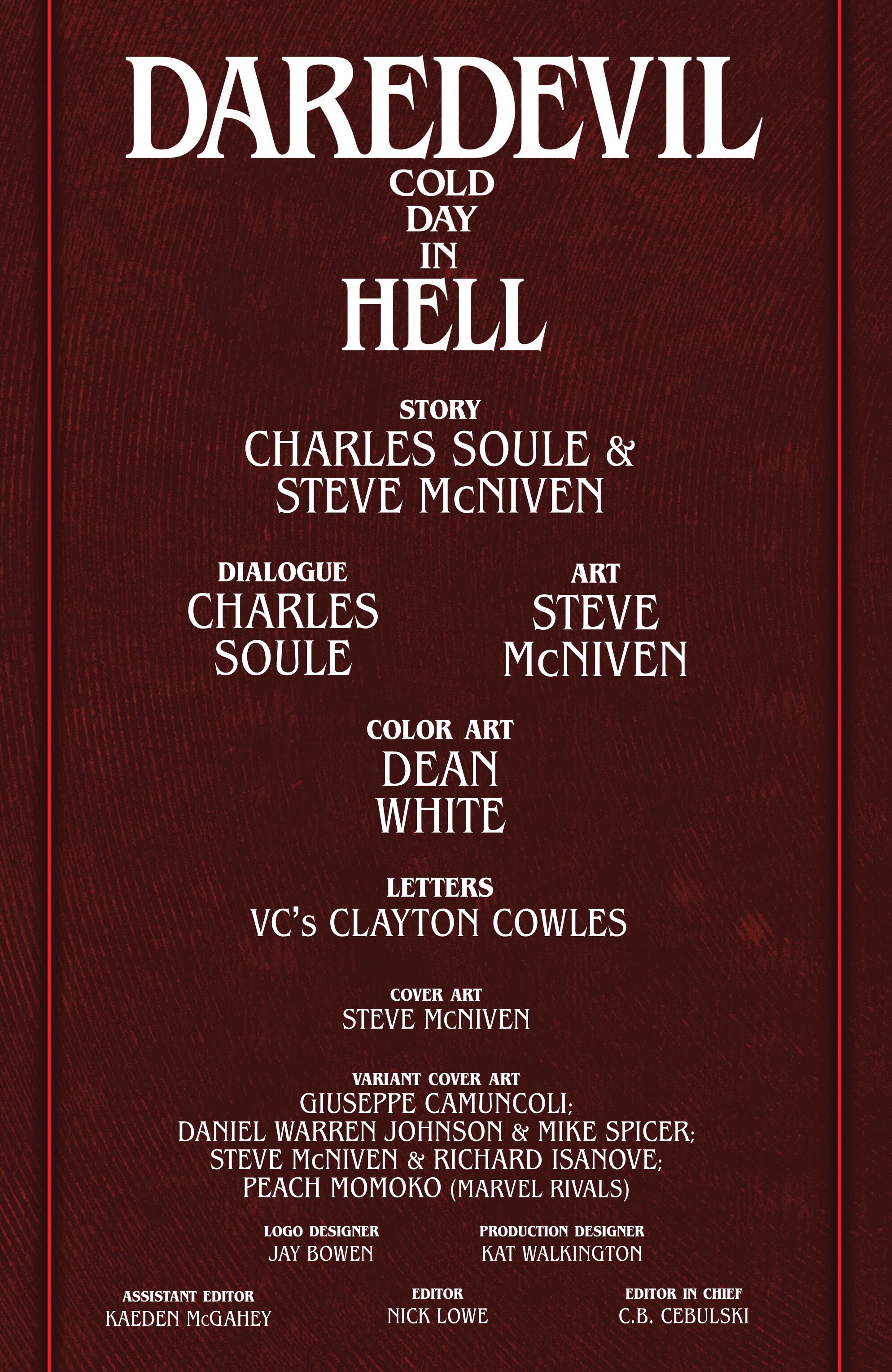 Daredevil: Cold Day in Hell (2025-) Chapter 3 - Page 2