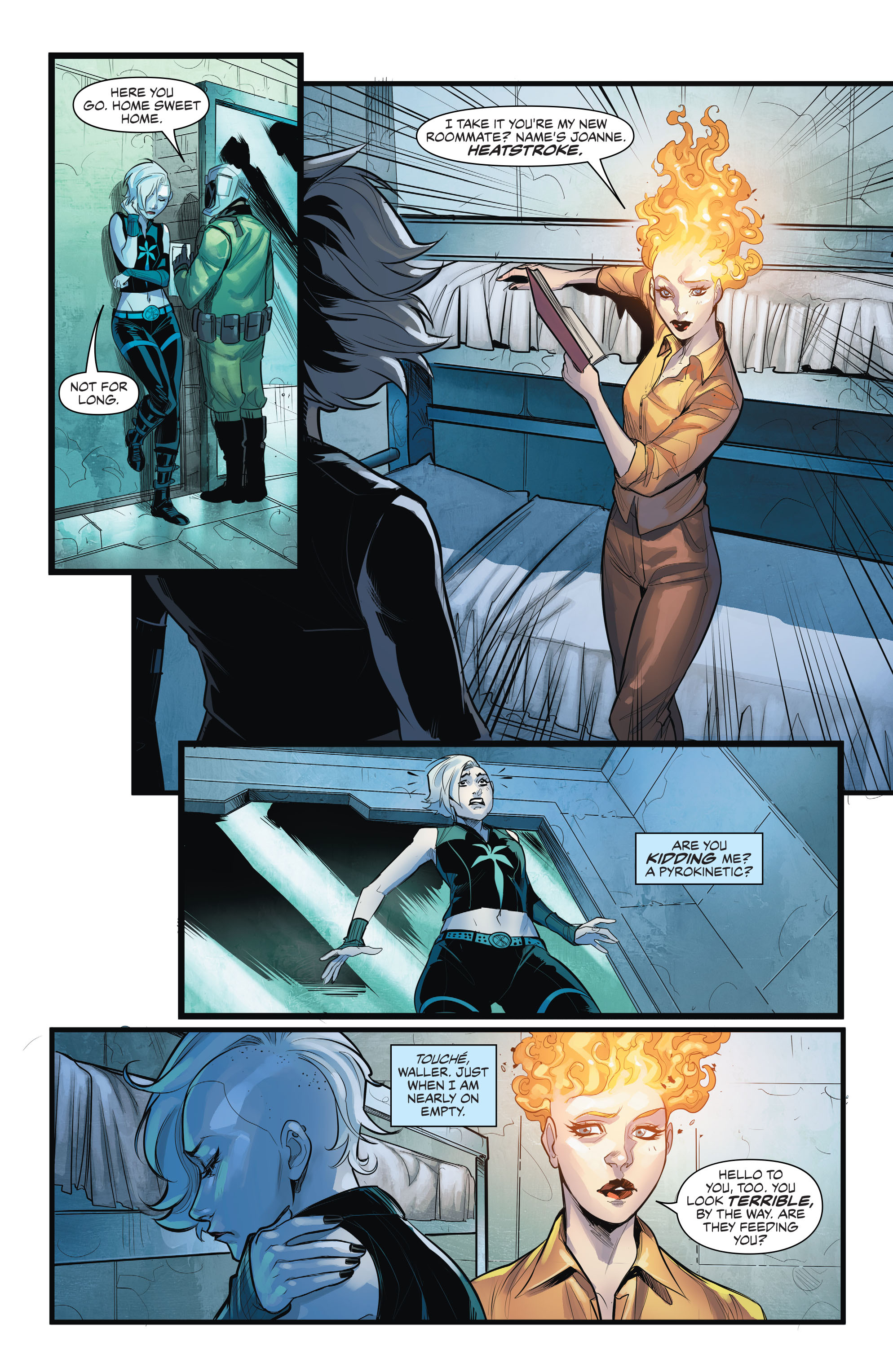 Dc Comics Rebirth Chapter Justice League Of America Killer Frost Page 6