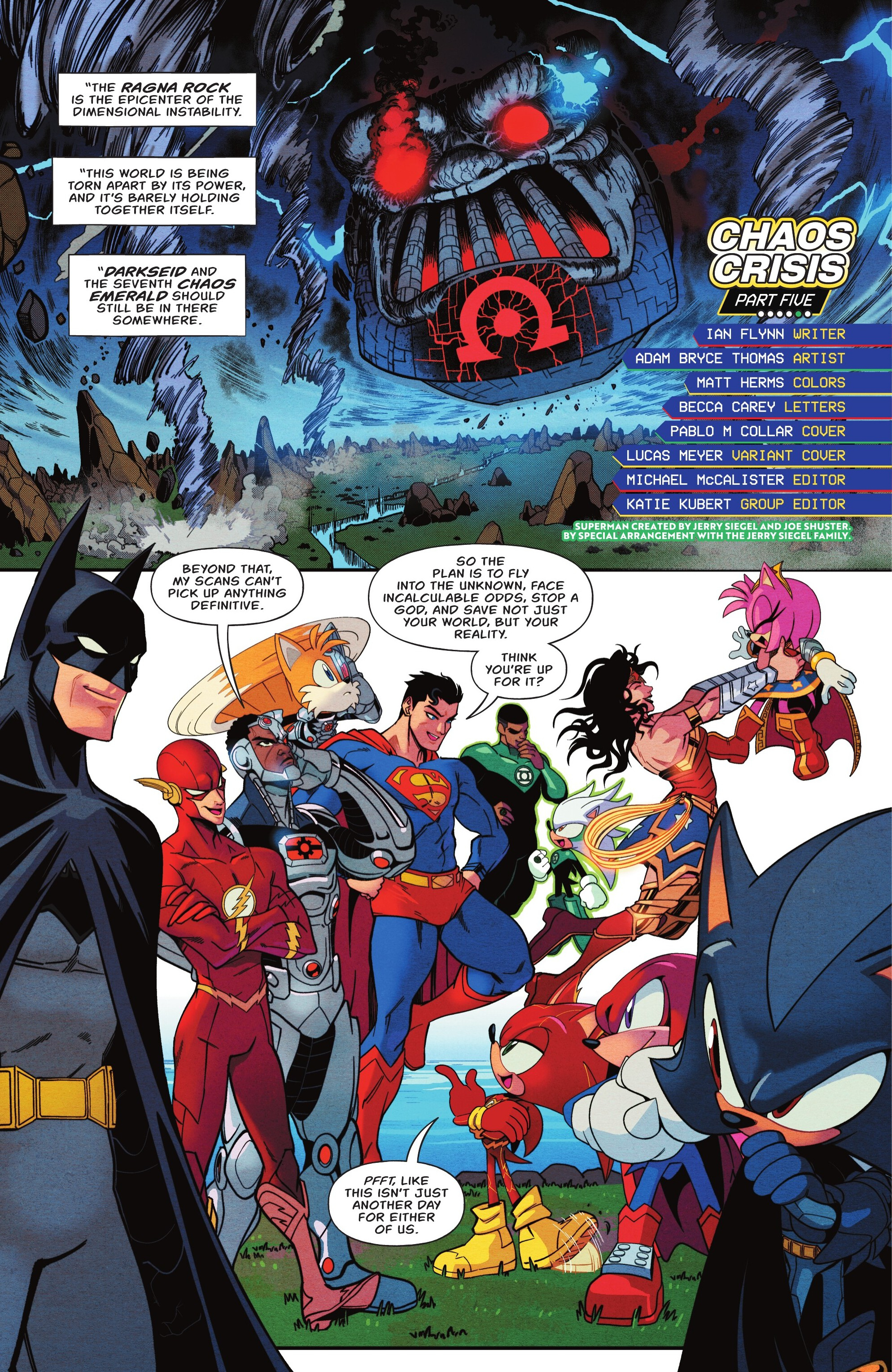 DC x Sonic the Hedgehog (2025-) Chapter 5 - Page 1