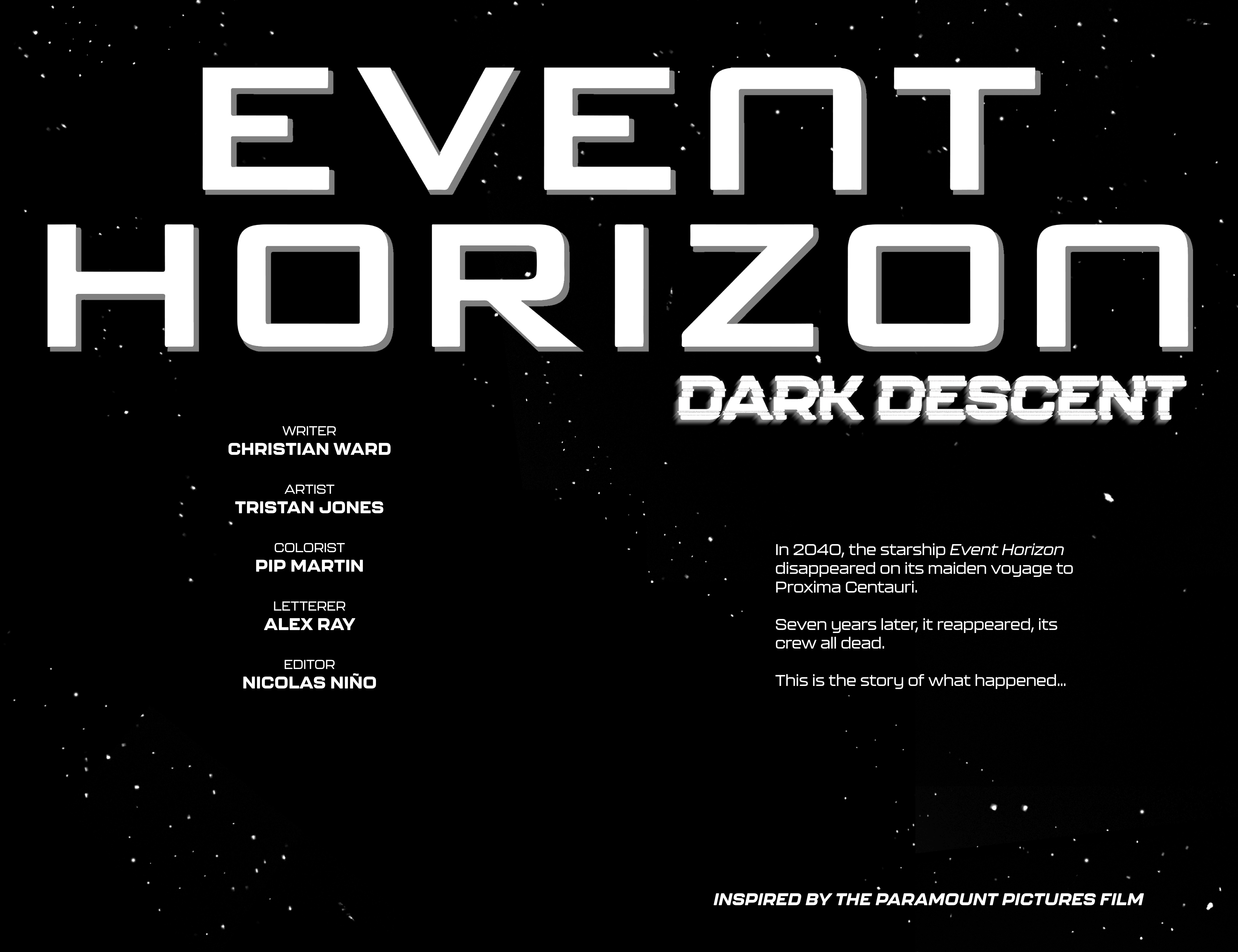 Event Horizon: Dark Descent (2025-) Chapter 1 - Page 1