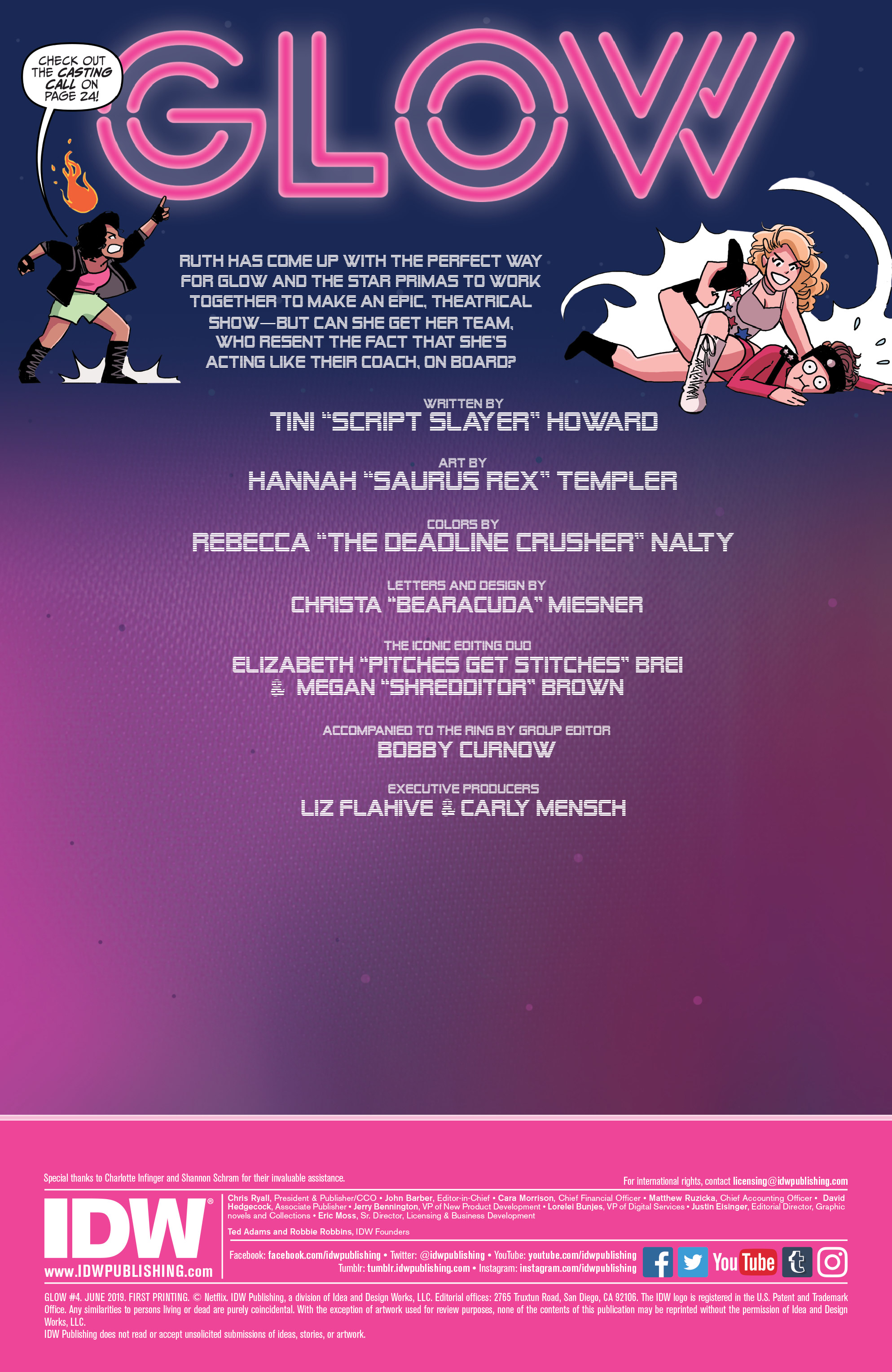 GLOW (2019-) Chapter 4 - Page 1