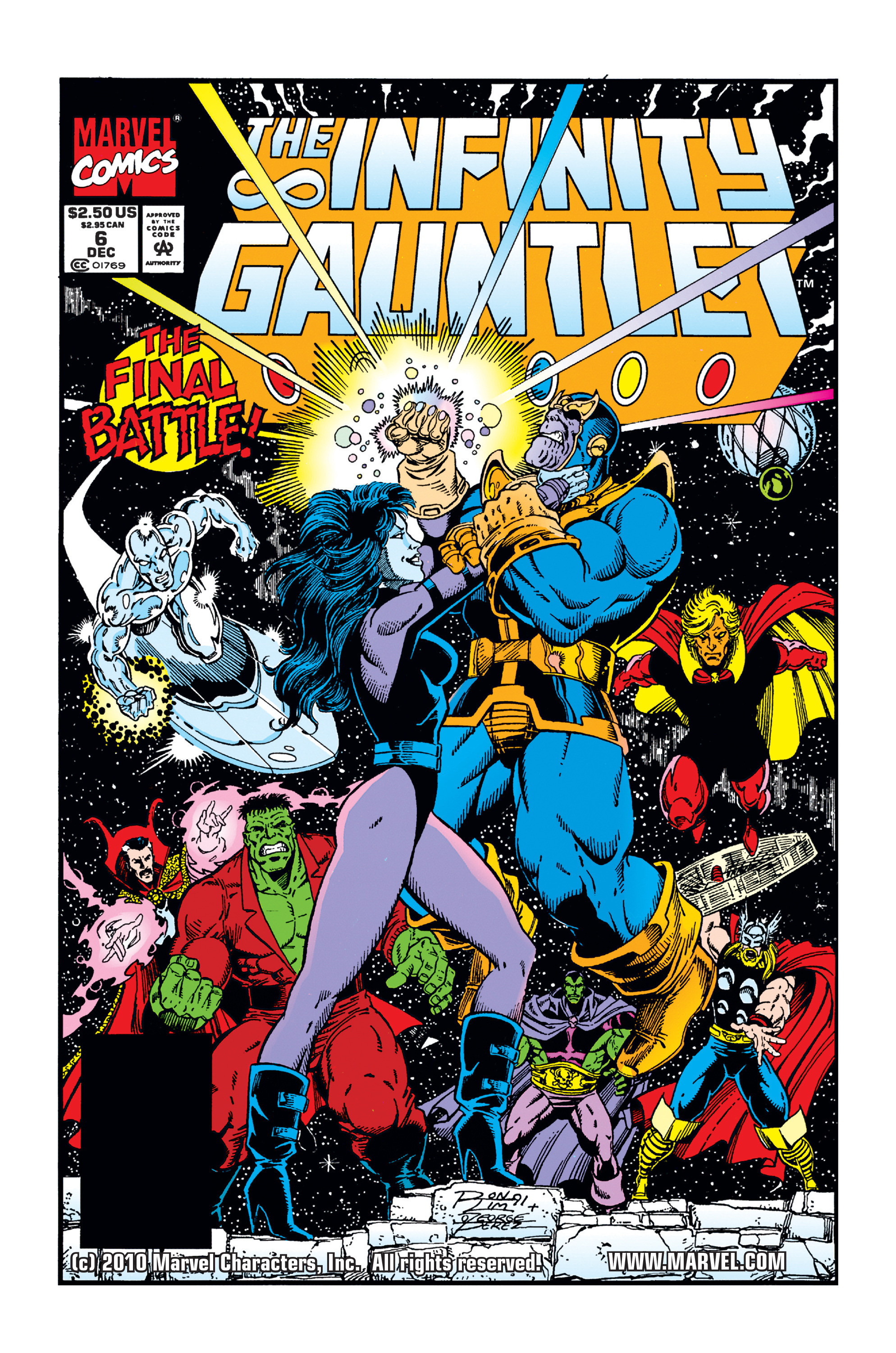 Infinity Gauntlet 1991 1992 Chapter 6 Page 1
