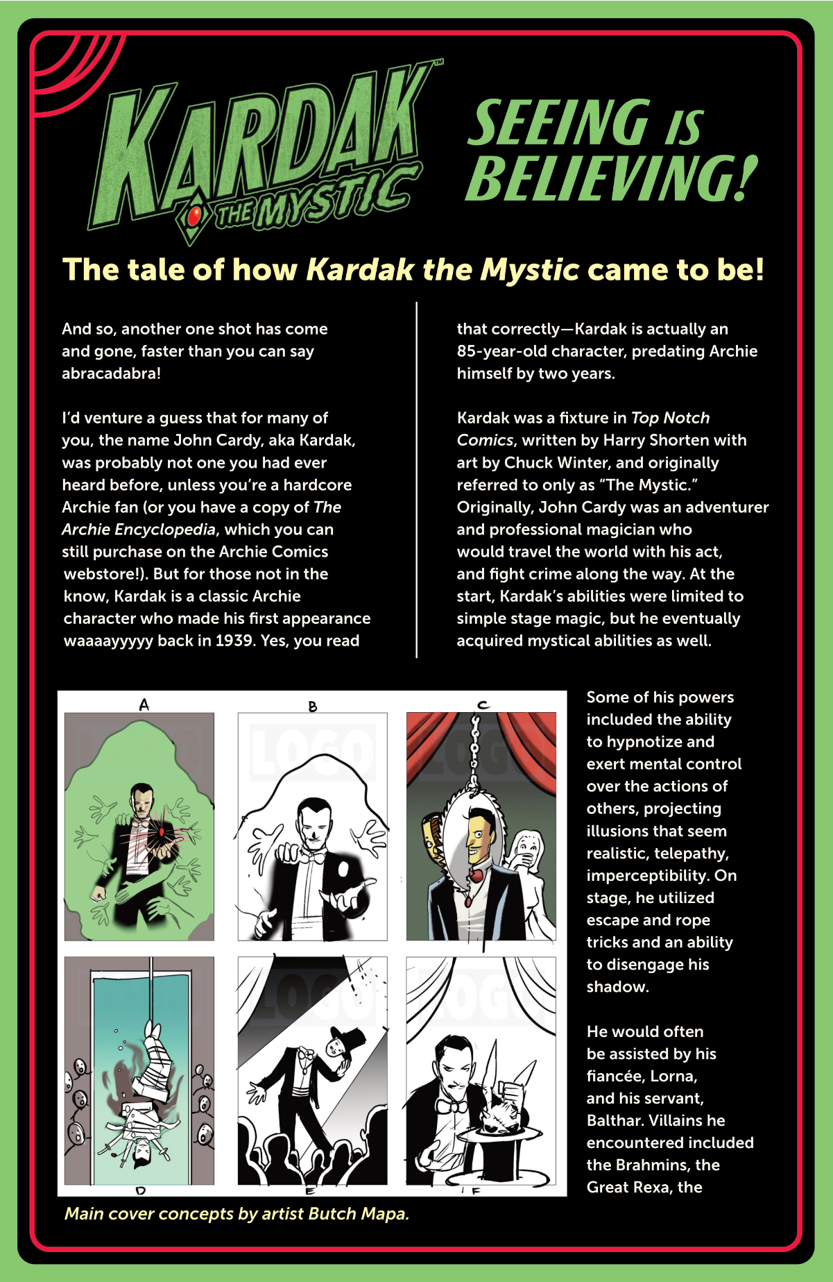 Kardak the Mystic (2024-) Chapter 1 - Page 6