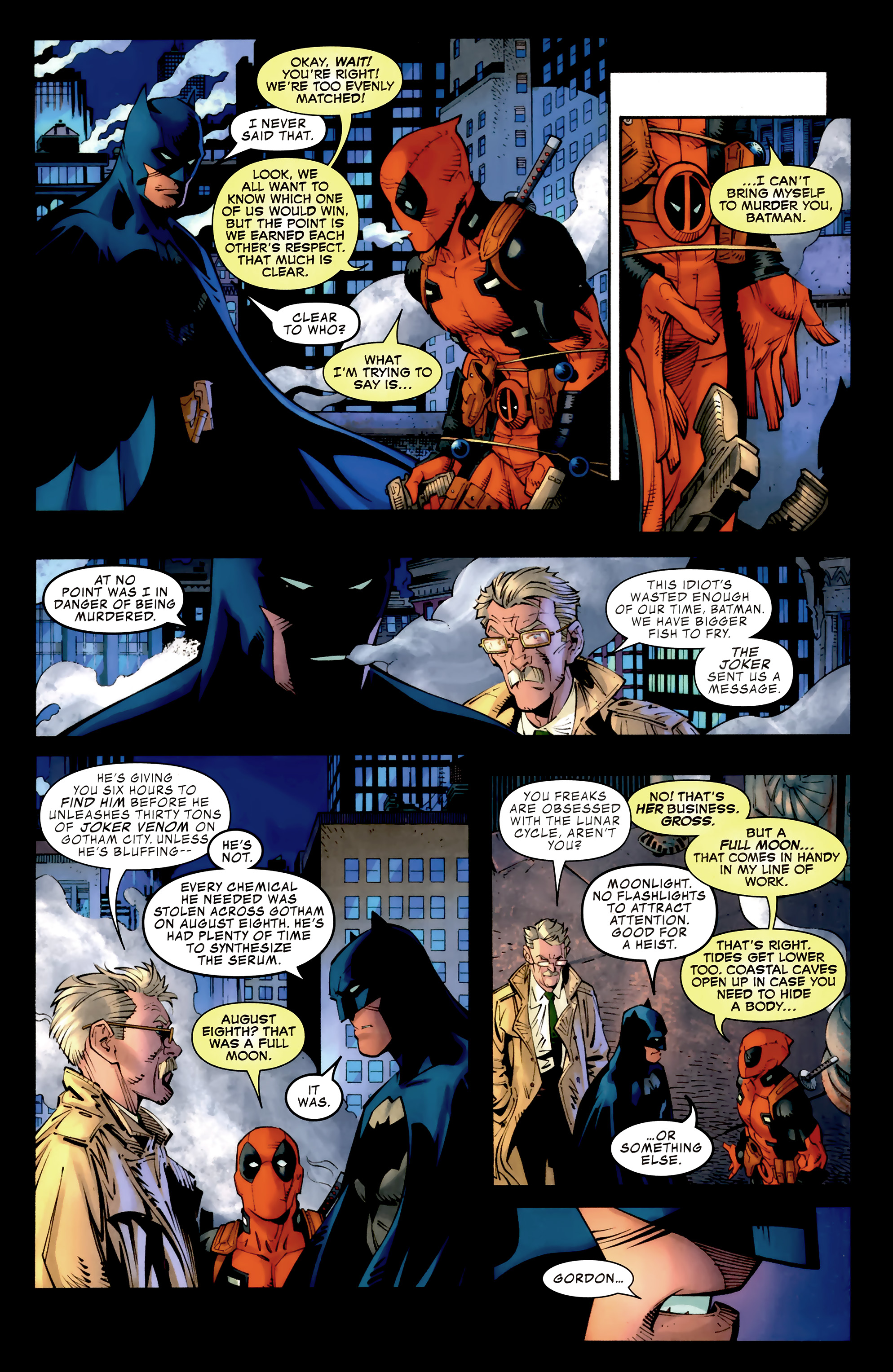 Marvel / DC: Deadpool / Batman (2025-) Chapter 1 - Page 1