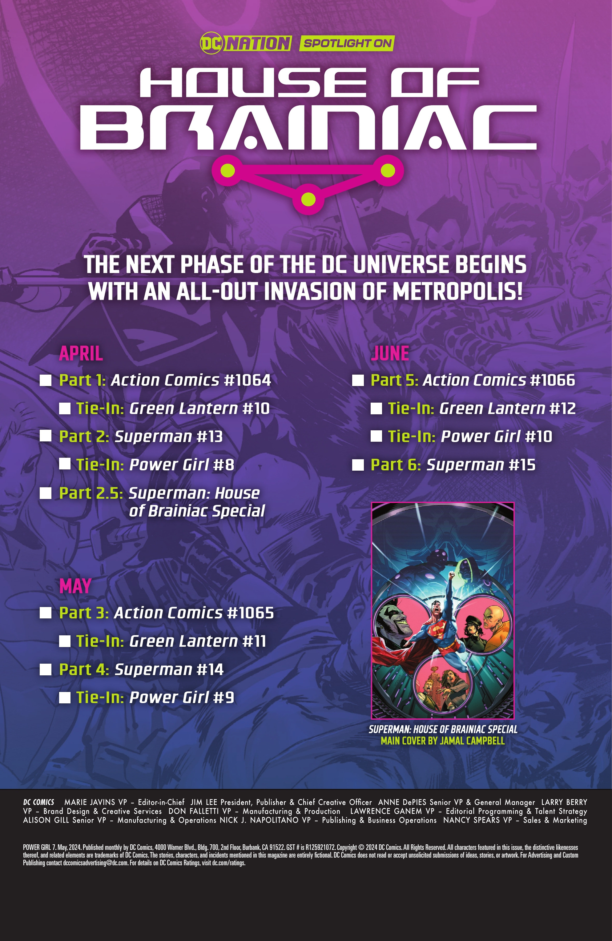 Read Power Girl 2023 Issue 7 Online All Page