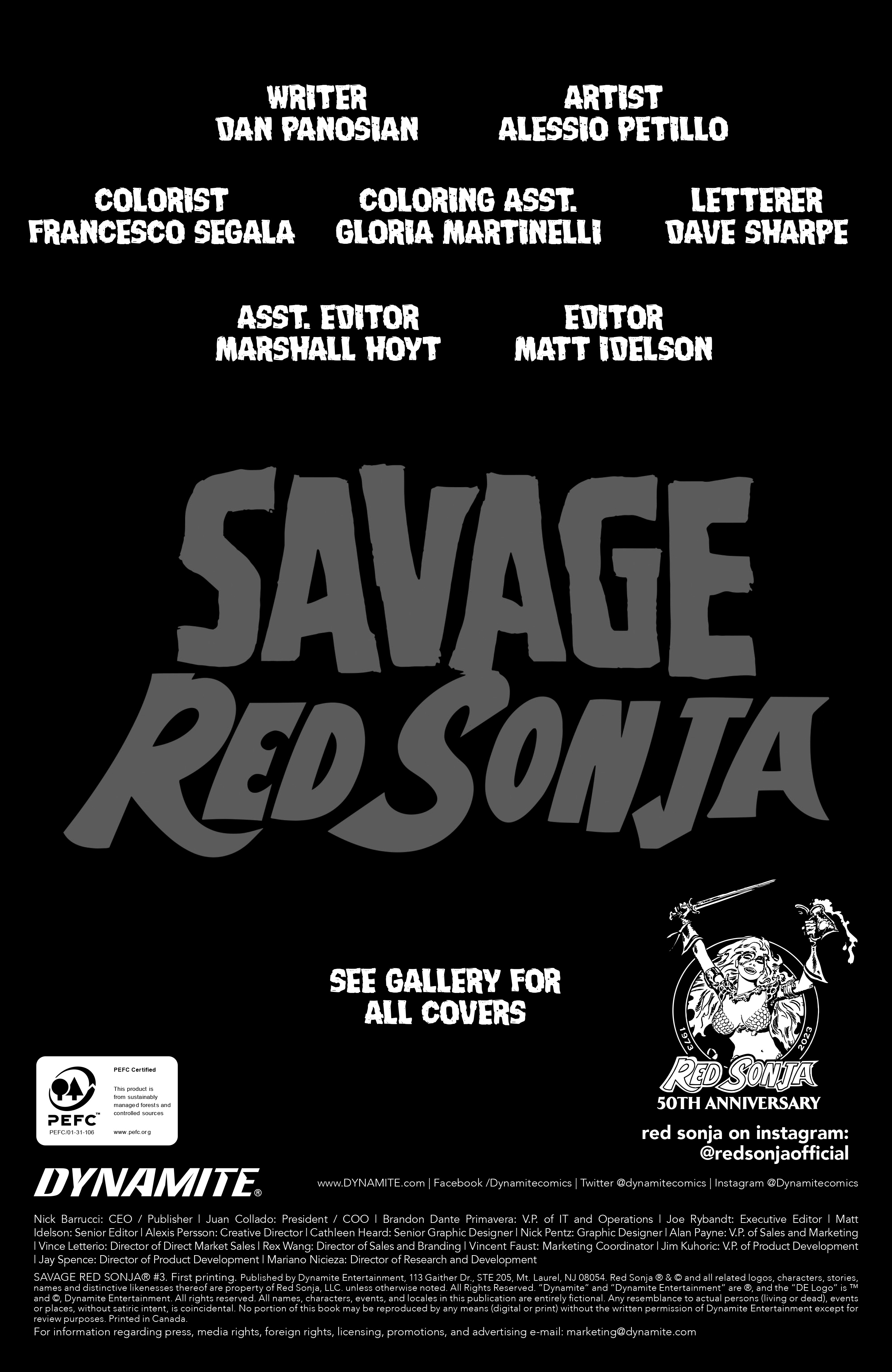 Savage Red Sonja 2023 Chapter 3 Page 5