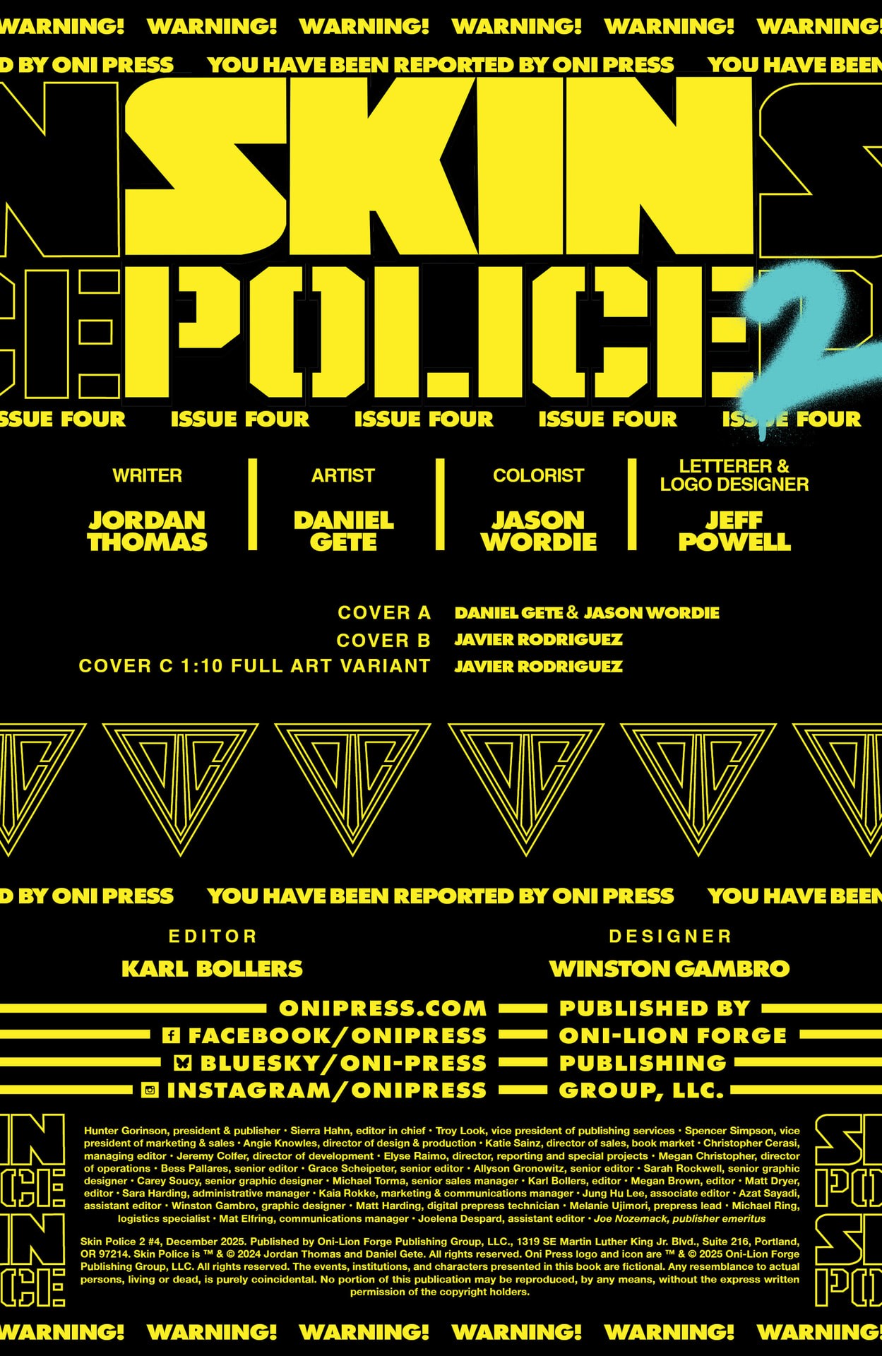 Skin Police 2 (2025-) Chapter 4 - Page 1