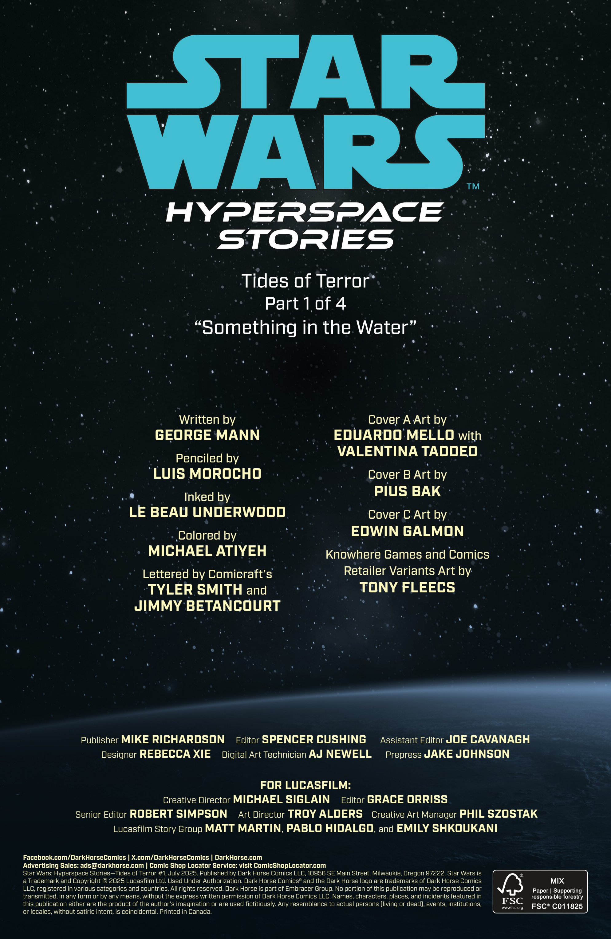 Star Wars: Hyperspace Stories – Tides of Terror (2025-) Chapter 1 - Page 1