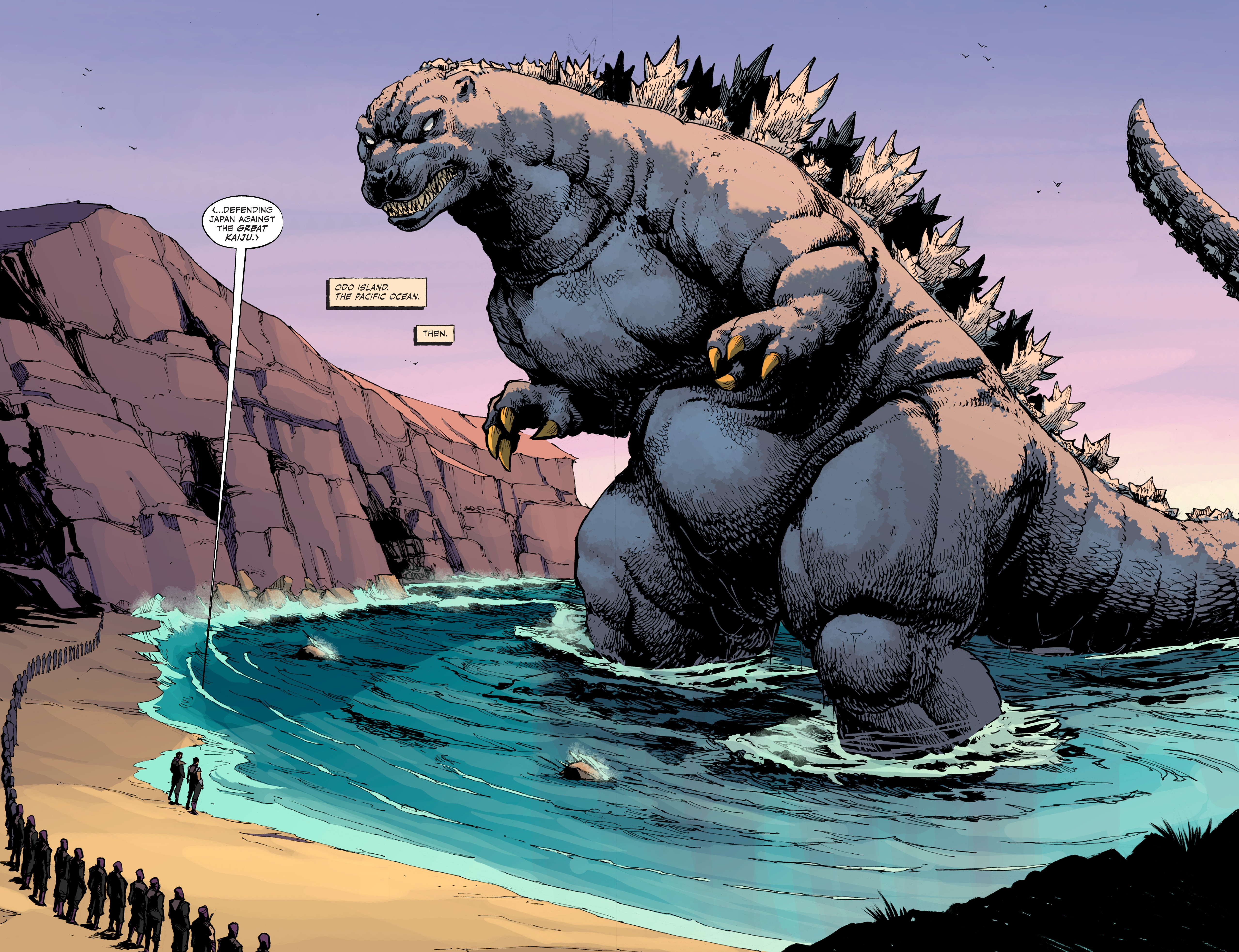Teenage Mutant Ninja Turtles x Godzilla (2025-) Chapter 1 - Page 3