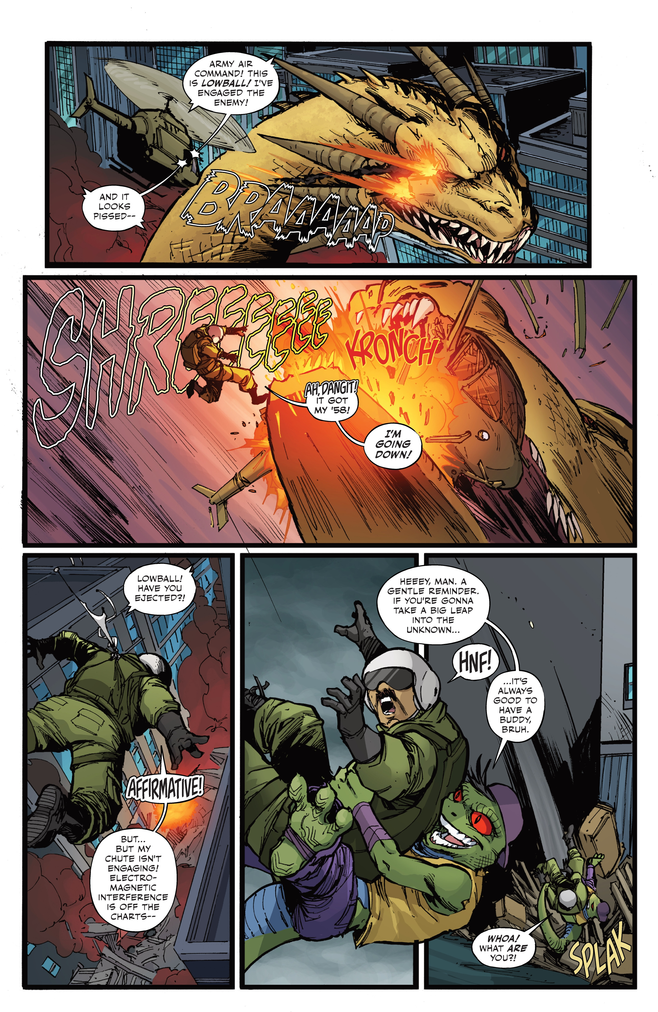Teenage Mutant Ninja Turtles x Godzilla (2025-) Chapter 2 - Page 2