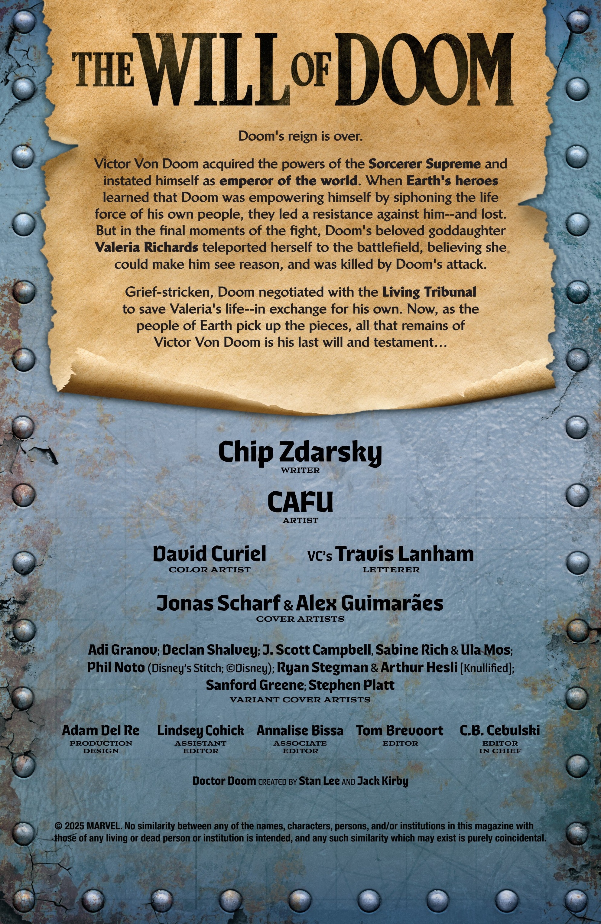 The Will of Doom (2025-) Chapter 1 - Page 2