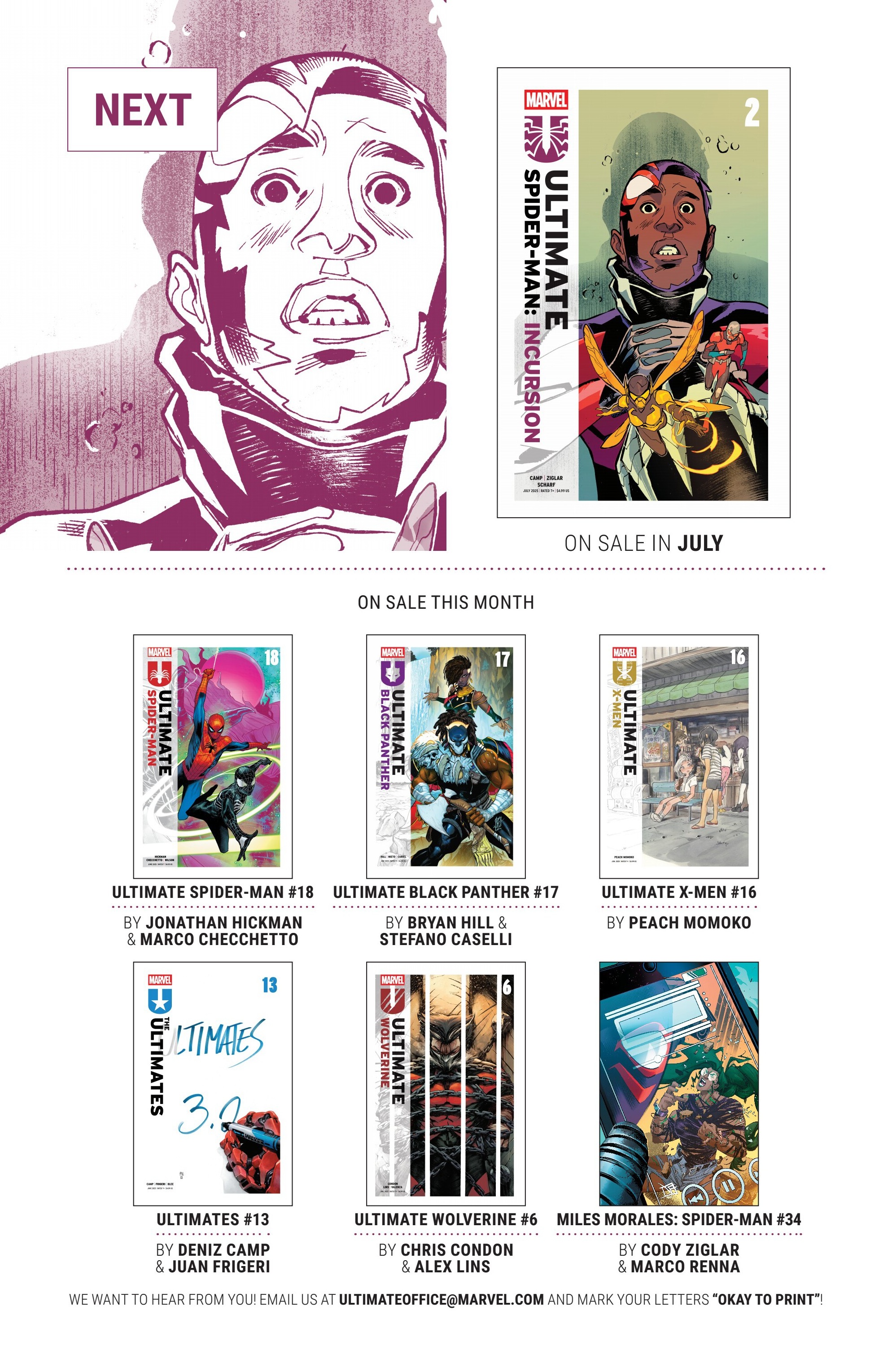 Ultimate Spider-Man: Incursion (2025-) Chapter 1 - Page 1