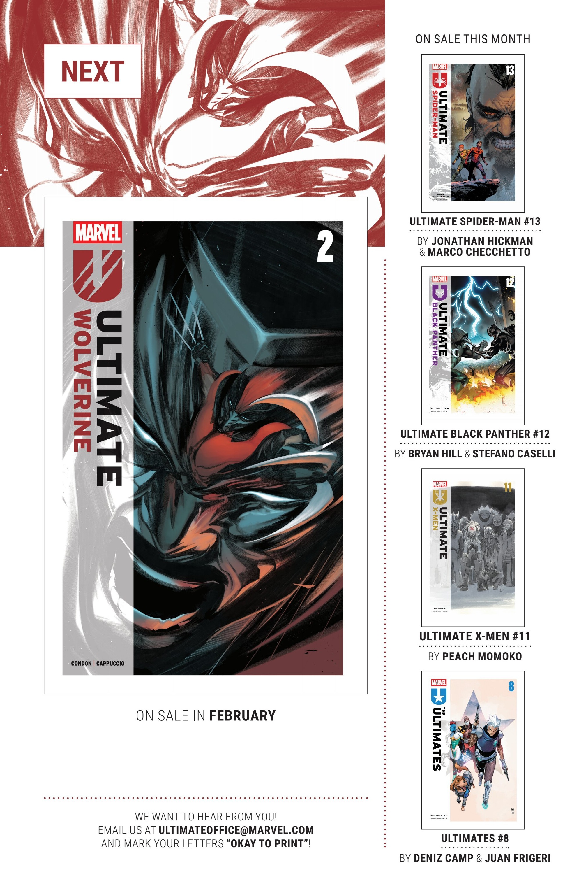 Ultimate Wolverine (2025-) Chapter 1 - Page 1