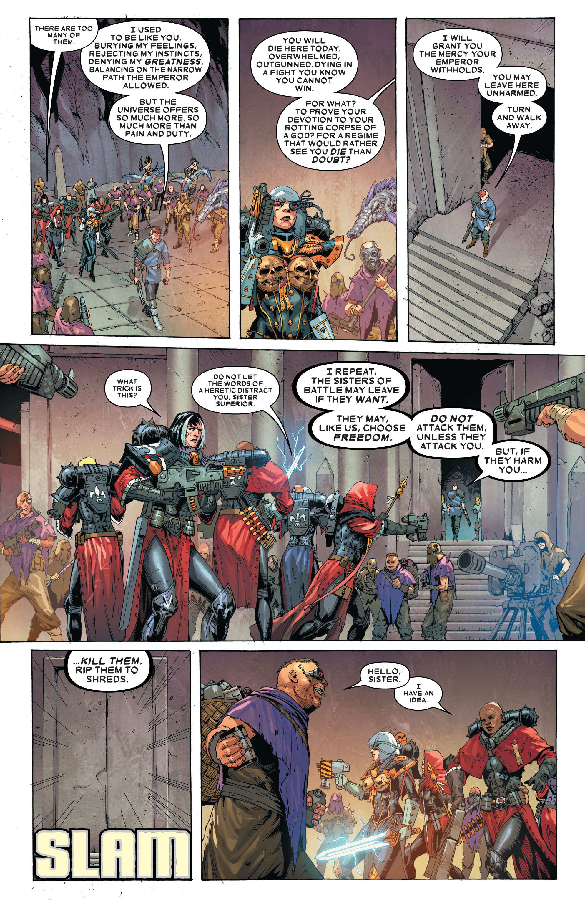 Warhammer 40 000 Sisters Of Battle 2021 Chapter 4 Page 1
