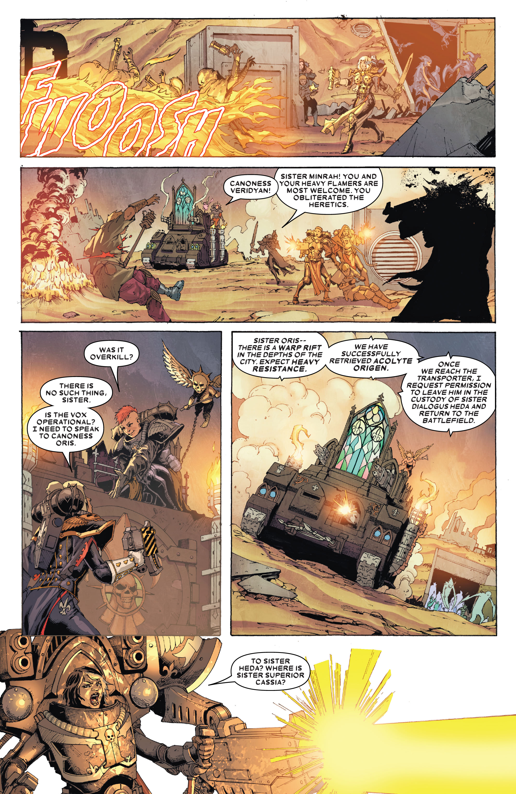 Warhammer 40 000 Sisters Of Battle 2021 Chapter 5 Page 1