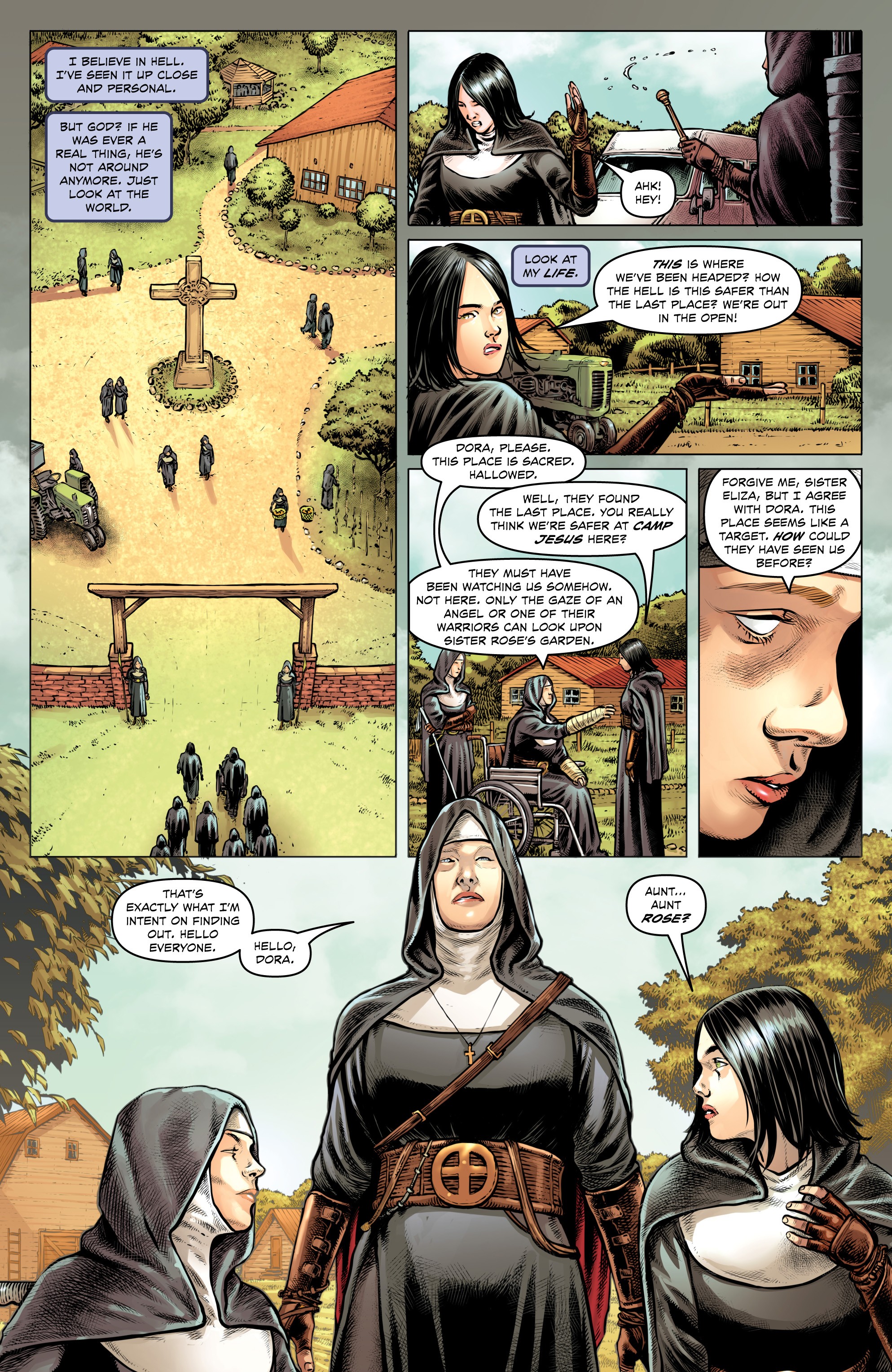 Warrior Nun Dora 2019 Chapter 3 Page 6