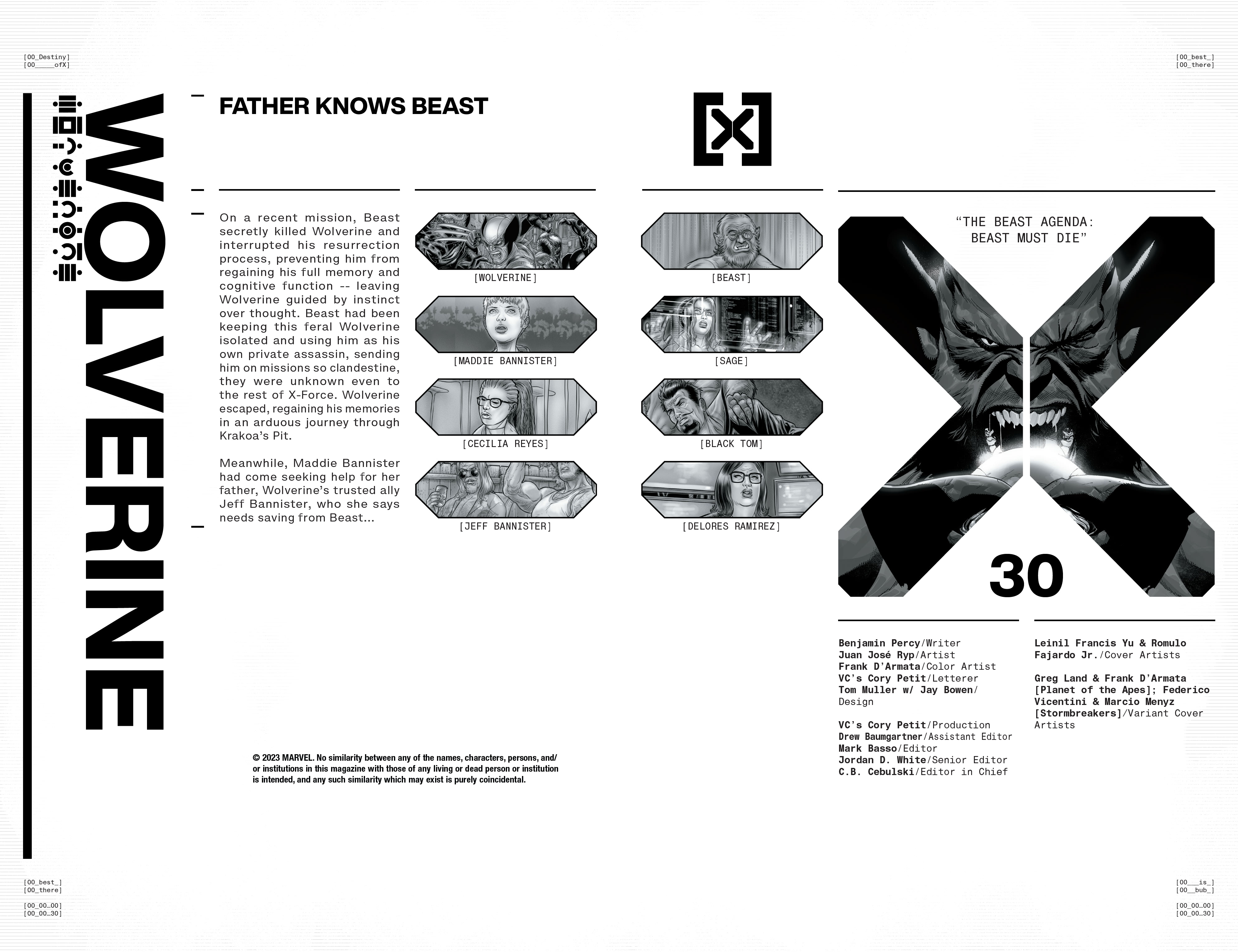Wolverine (2020-) Chapter 30 - Page 1