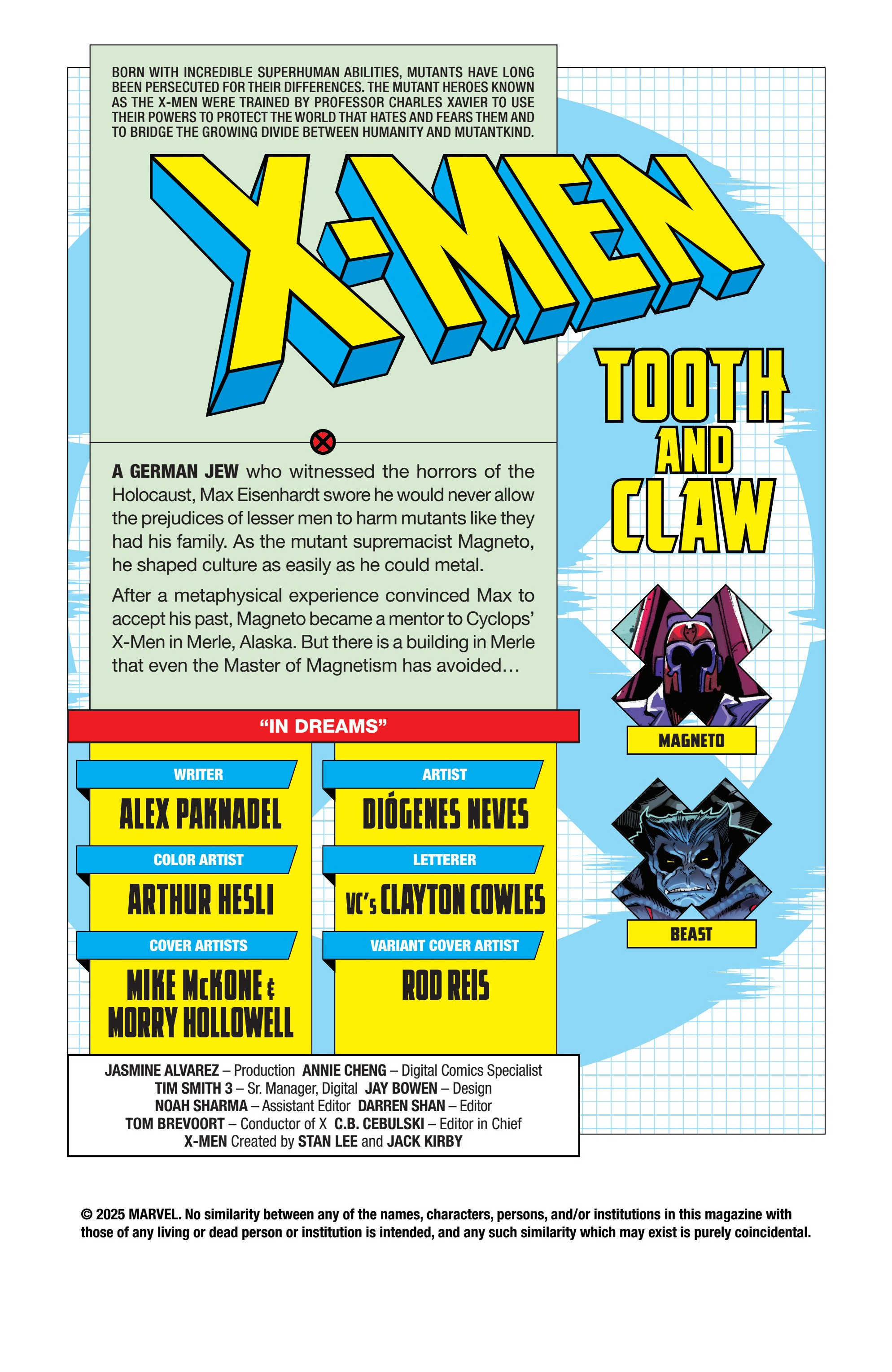 X-Men: Tooth and Claw (2025-) Chapter 1 - Page 1